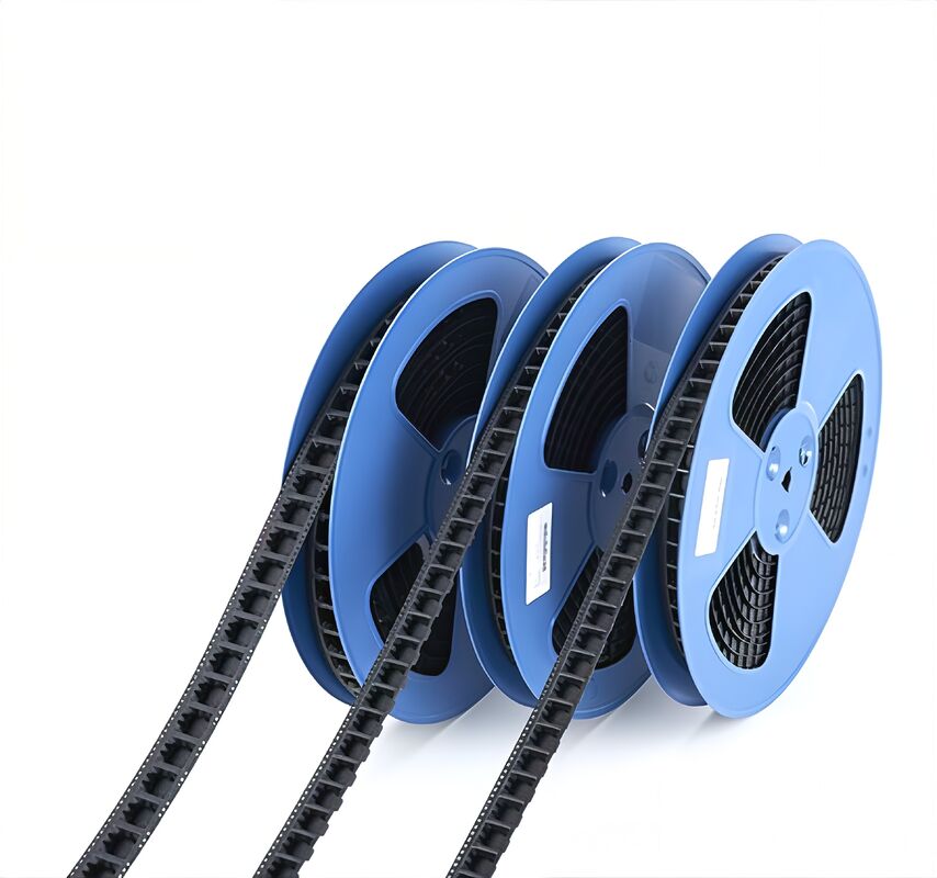 Black anti-static SMT carrier tape rolls for the protection and ...