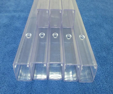 IC pipe package clear PVC tube anti-static PVC packing tube clear hard ...